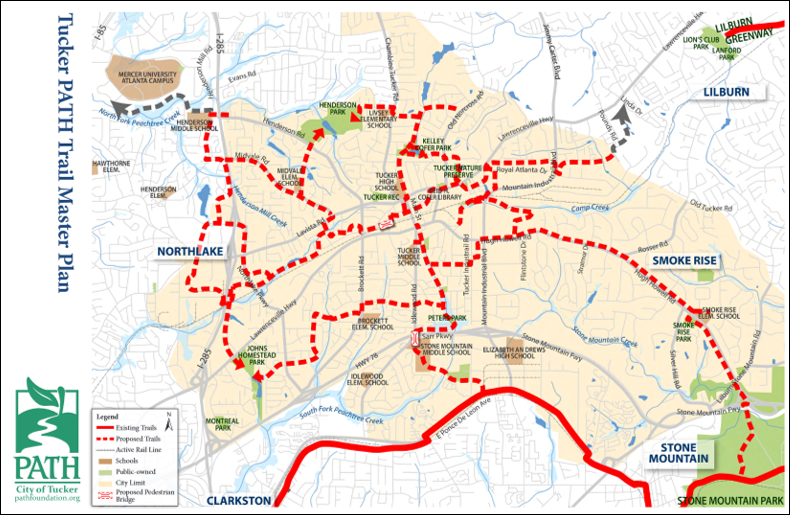City of Tucker Plans Trails With Connection to South Fork — South Fork ...