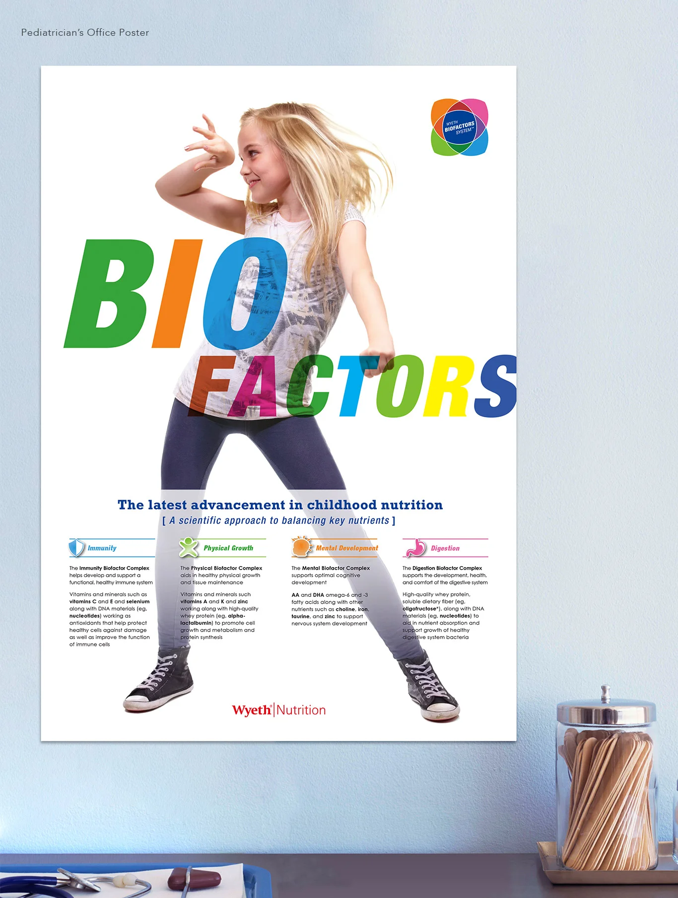 Wyeth Biofactors Logo Design & Campaign — h.t. nguyen