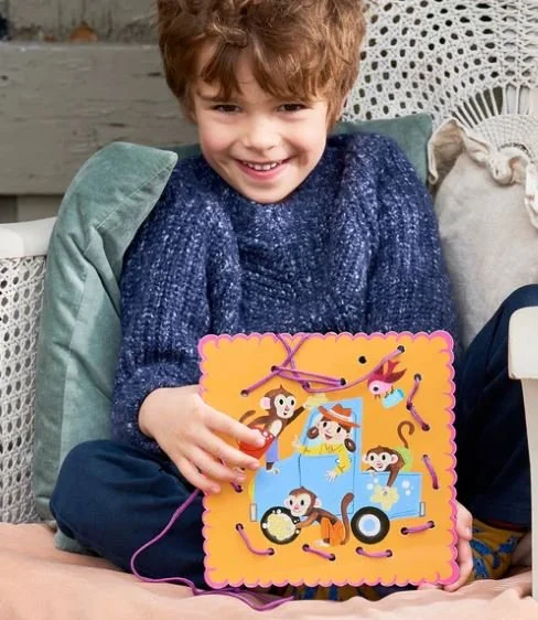 EeBoo Good Deeds Lacing Cards — Homestyle