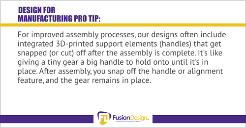 Design for Manufacturing Pro Tip: Improved Assembly Processes — Fusion ...