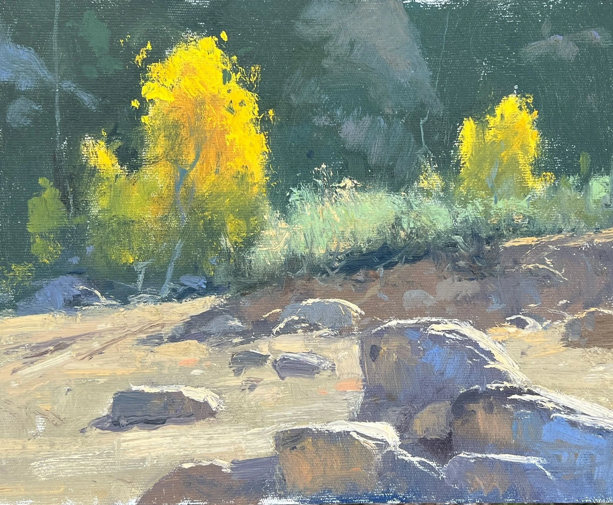 How to Paint Reflected Light (On Rocks) — SVAGRIK FINE ART