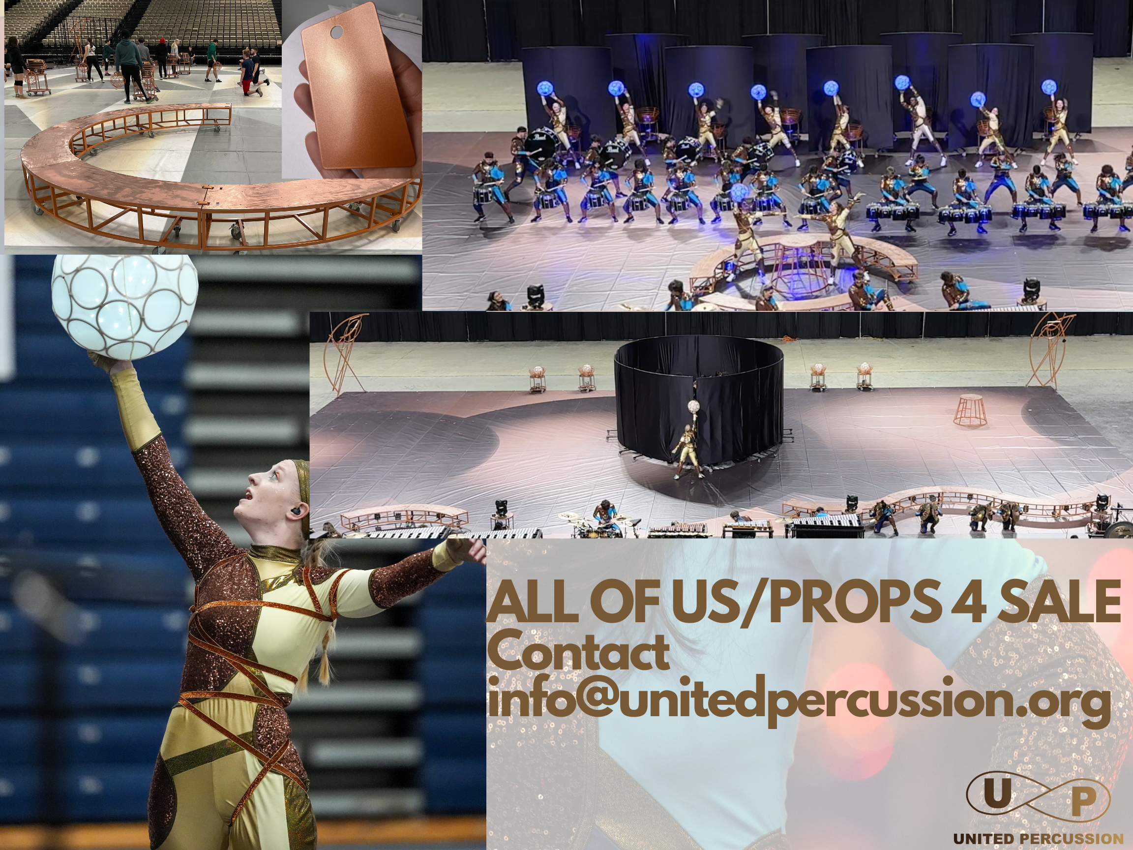 ALL OF US--PROPS FOR SALE — United Percussion and Arts, Inc.