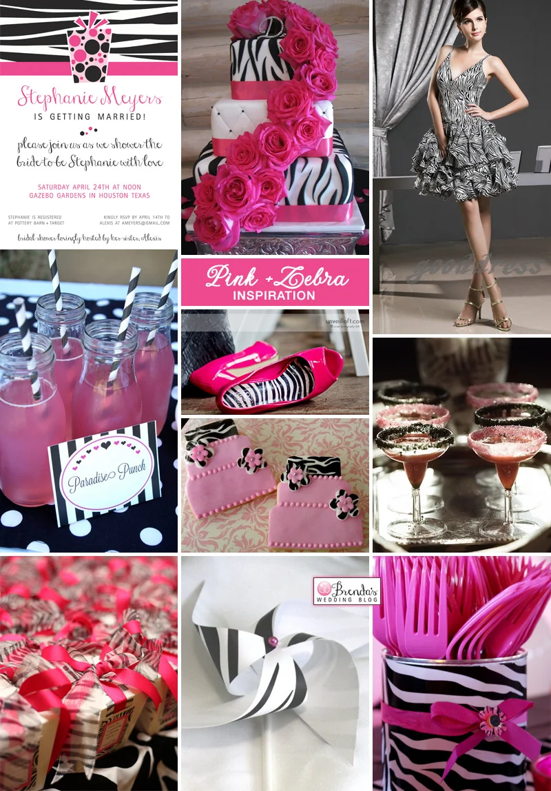 Zebra Themed Wedding Ideas