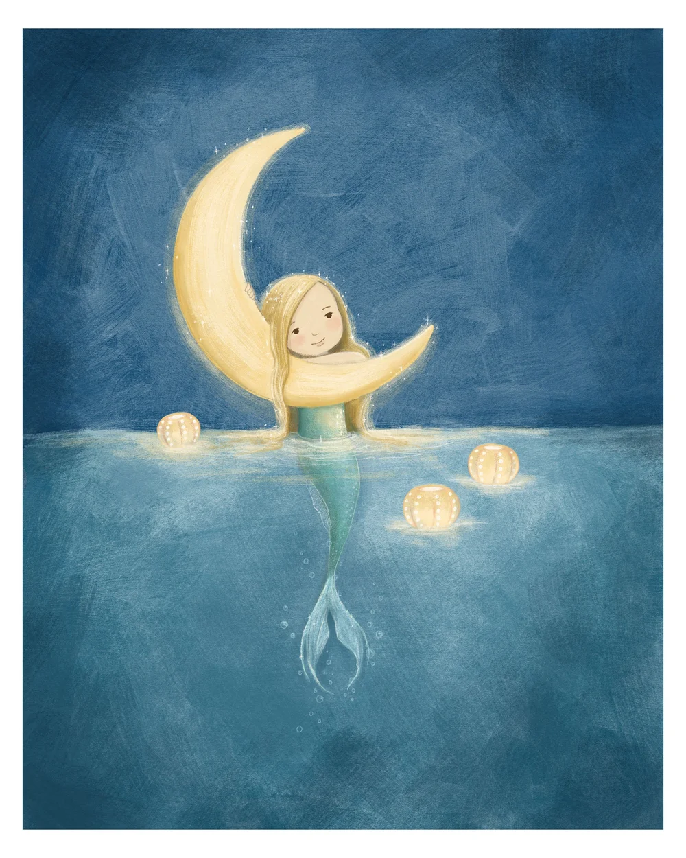 Ariel Mermaid Moon