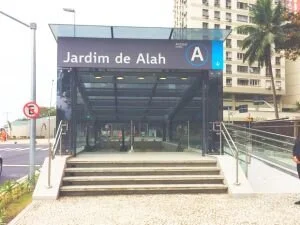 Estações de Metrô em Copacabana, Ipanema e Leblon