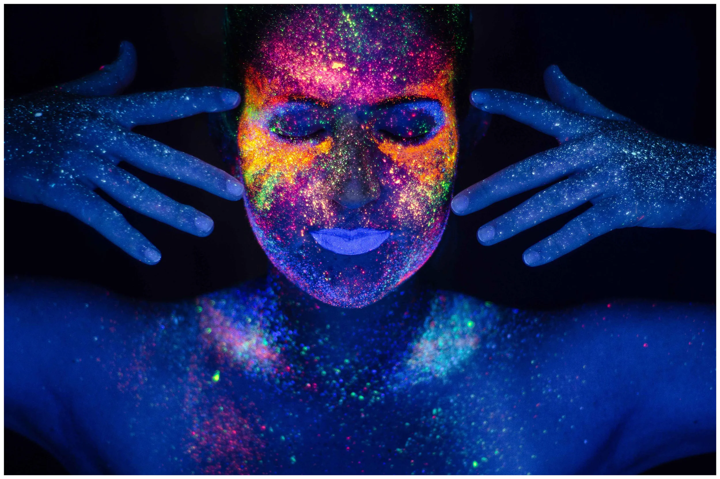 Black Light Makeup