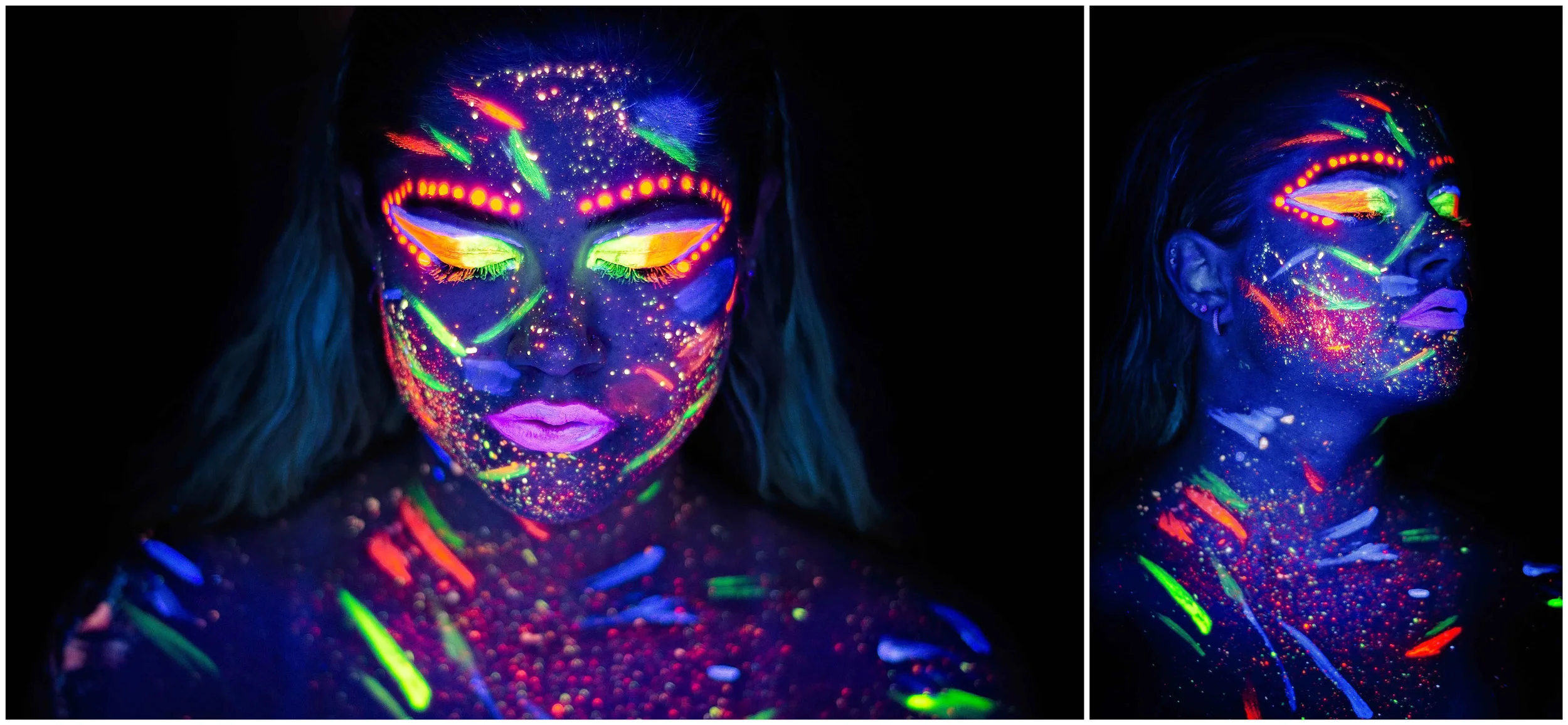 Black Light Paint Ideas