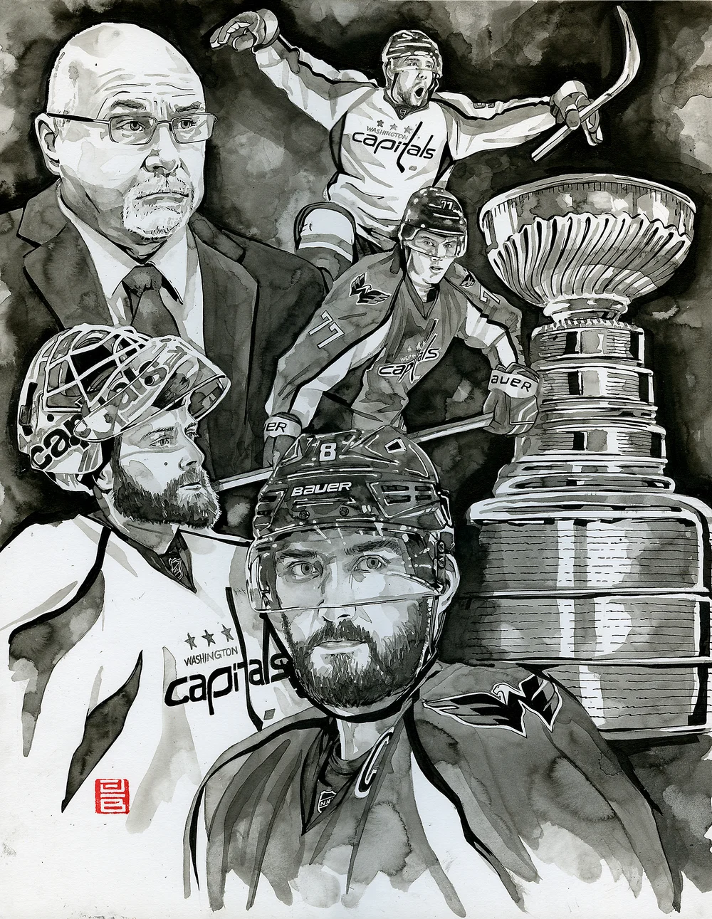 Caps Stanley Cup — Jonathan Bruns Fine Art