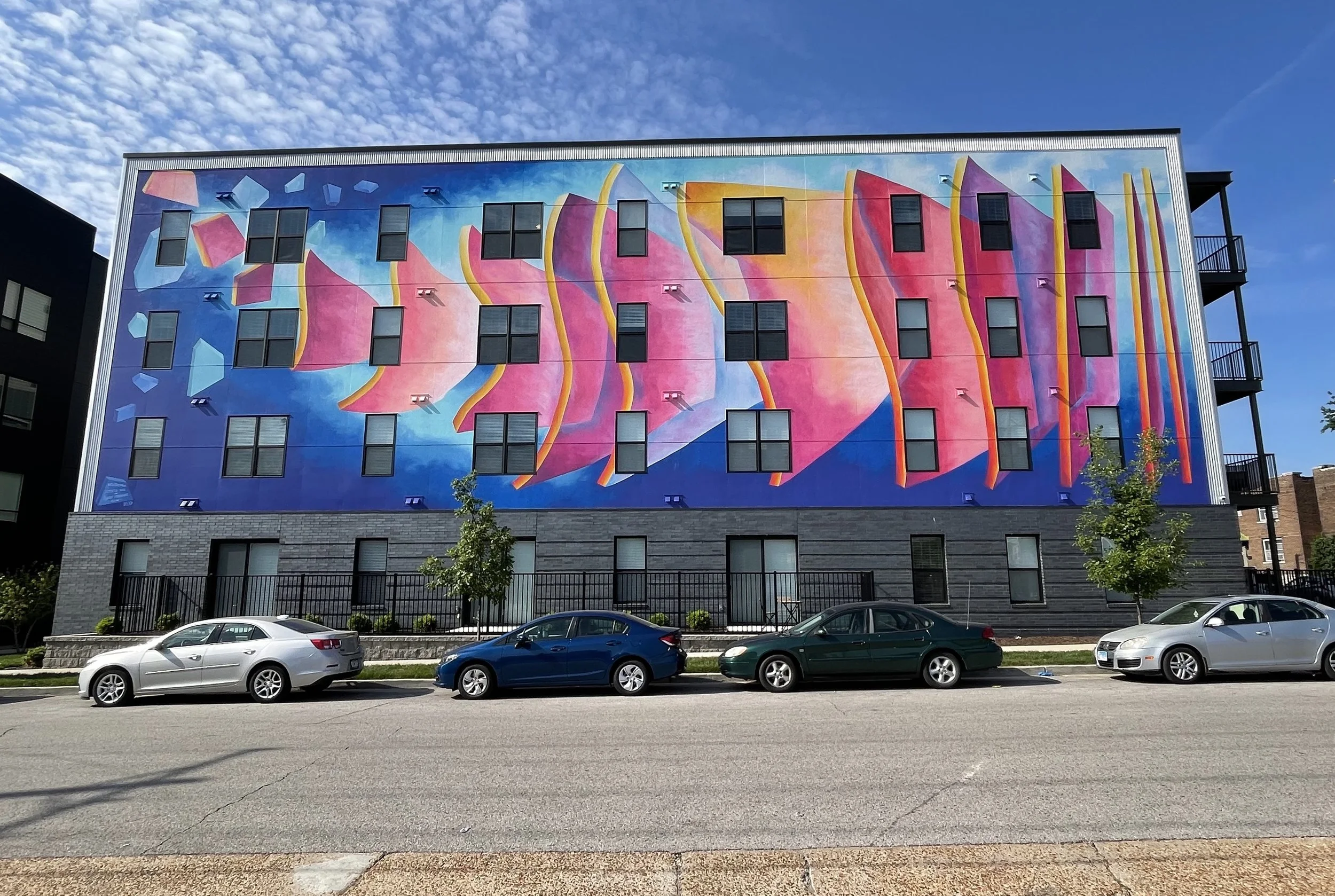 HAND PAINTED MURALS — LIZA FISHBONE