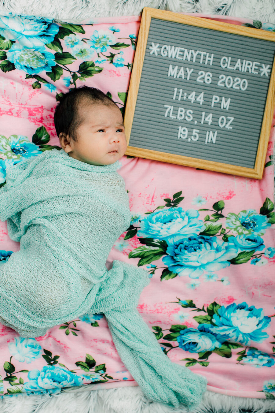 Bellingham Newborn Photographer Baby Gwenyth