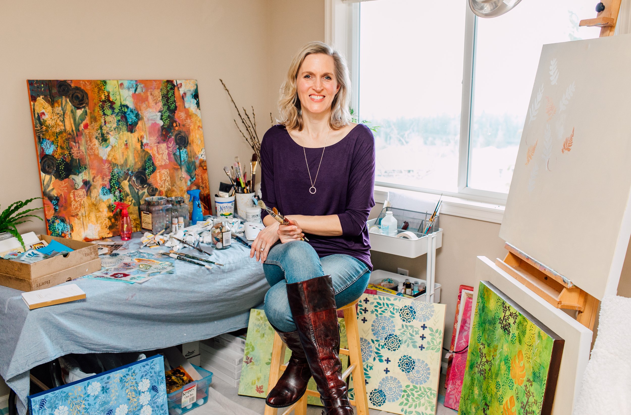 Seattle Artist Headshot Photographer Katie Weaver