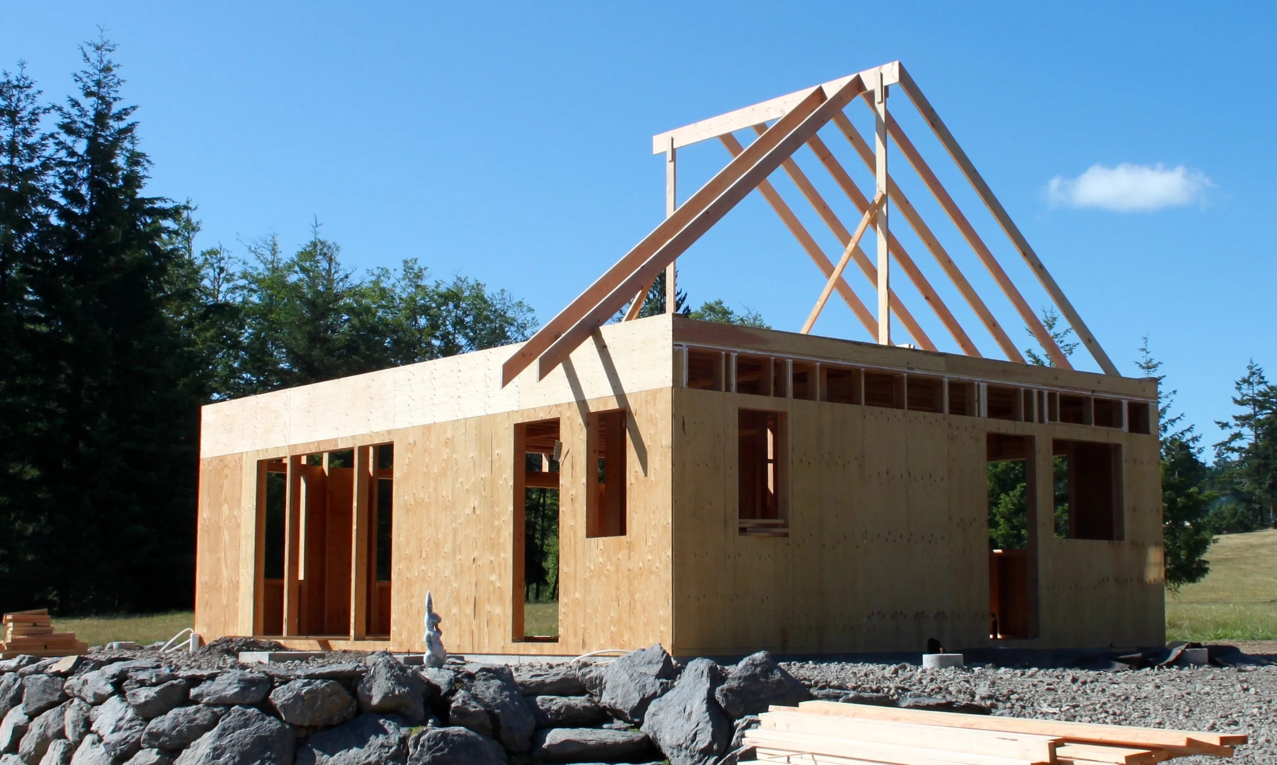 Installing A Ridge Beam - The Best Picture Of Beam