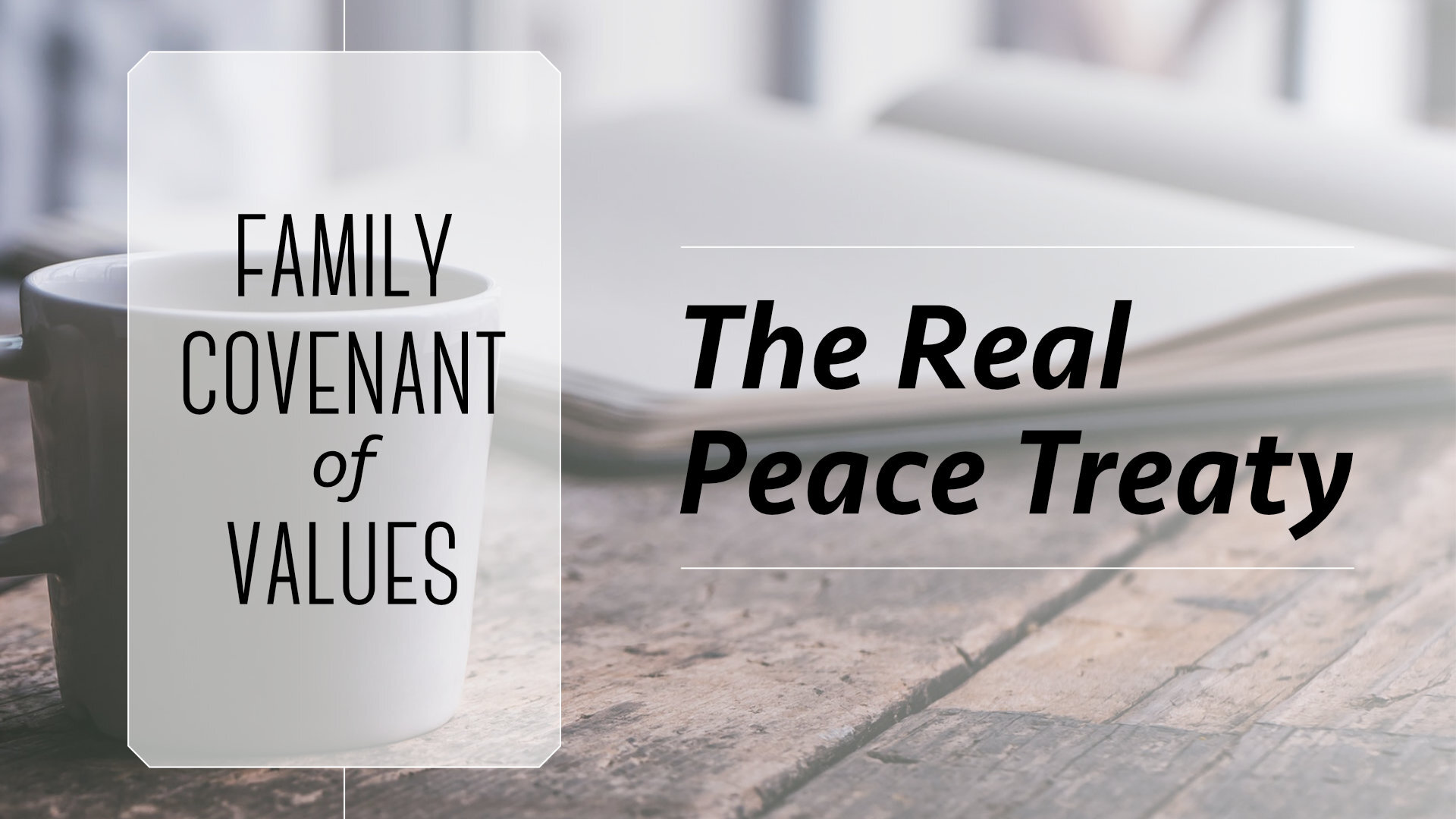 The Real Peace Treaty — Chester Freedom Ministries