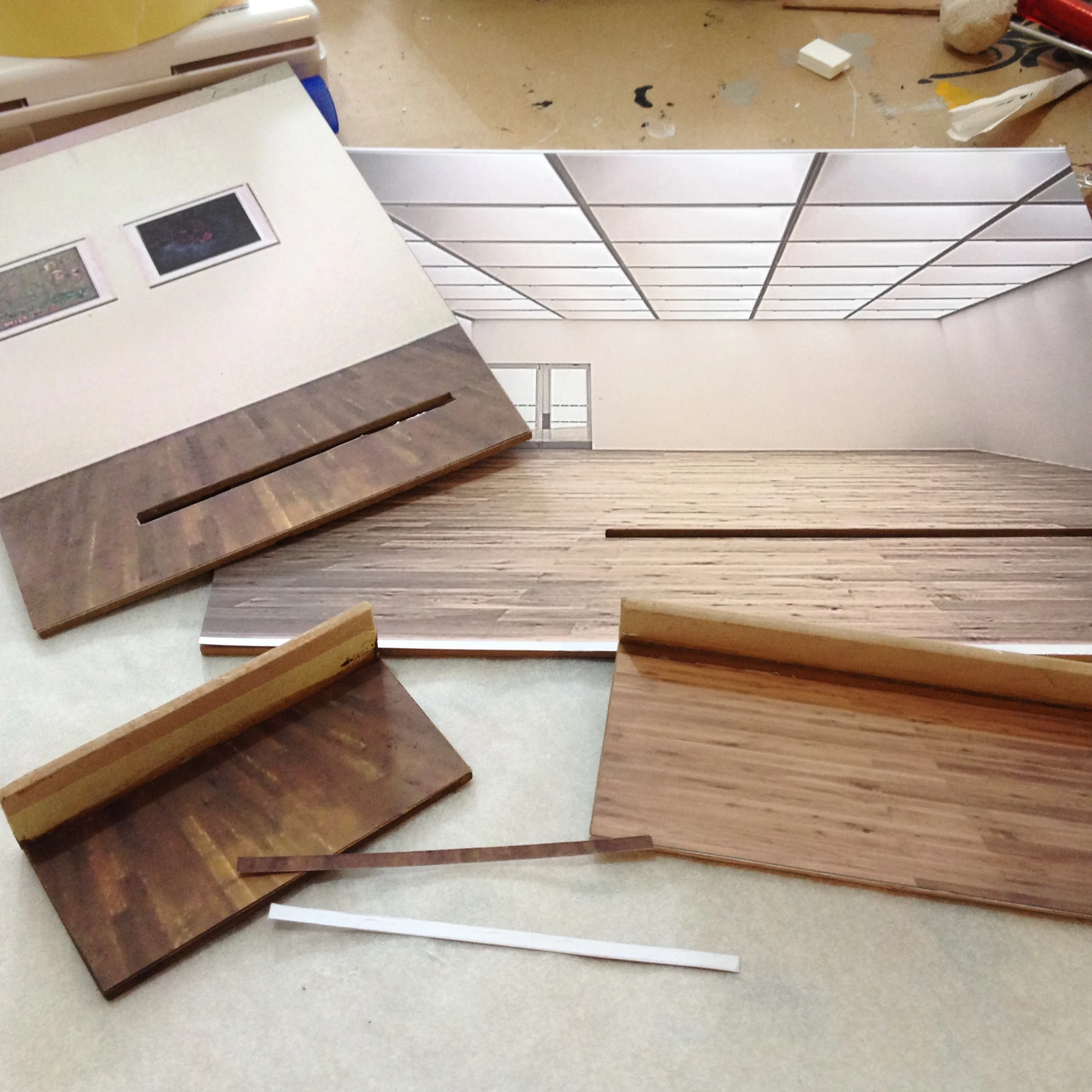 Mini sculpture gallery; chapter 4: diorama/gallery/backdrop/display/set ...