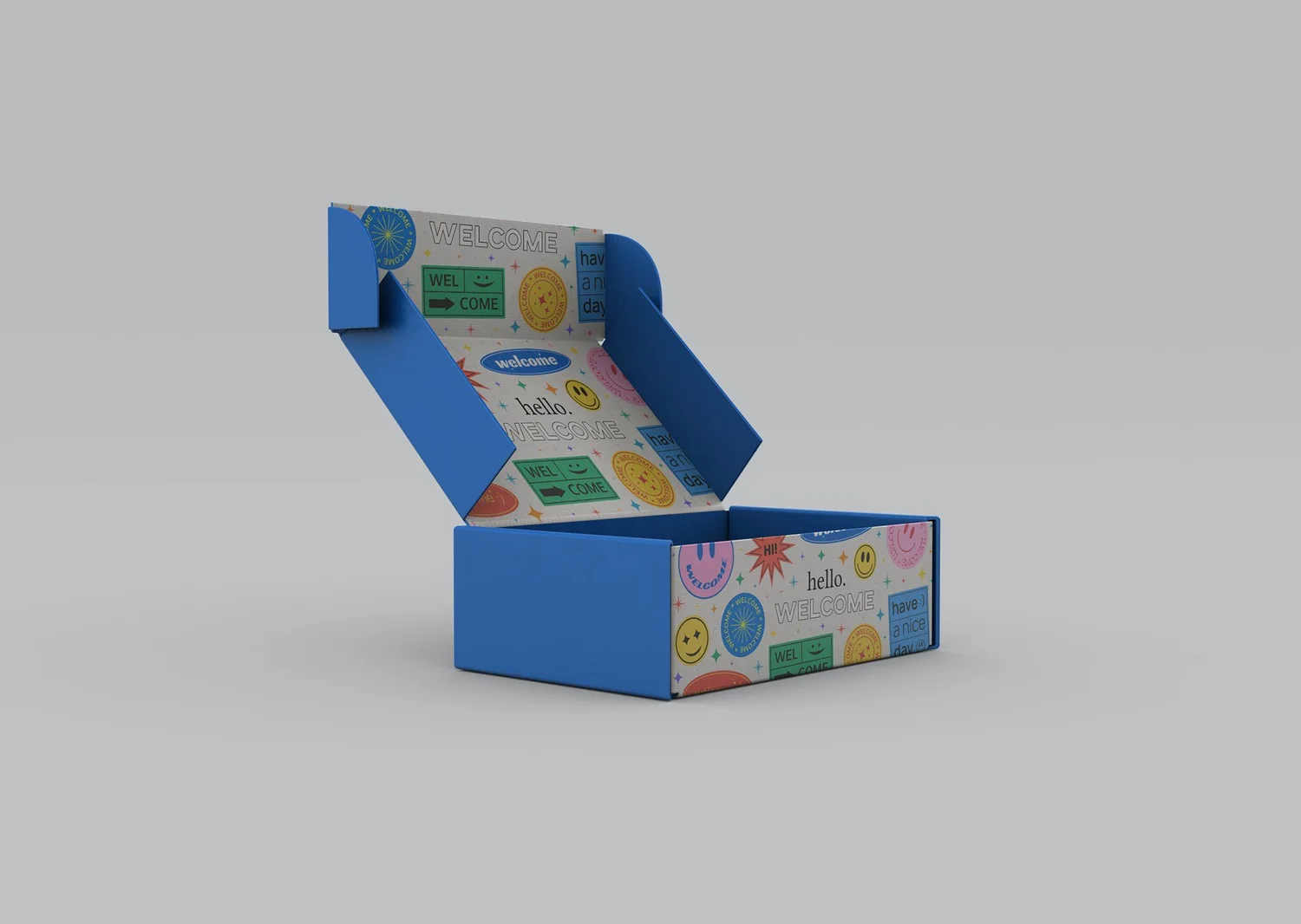 Open Shoe Box