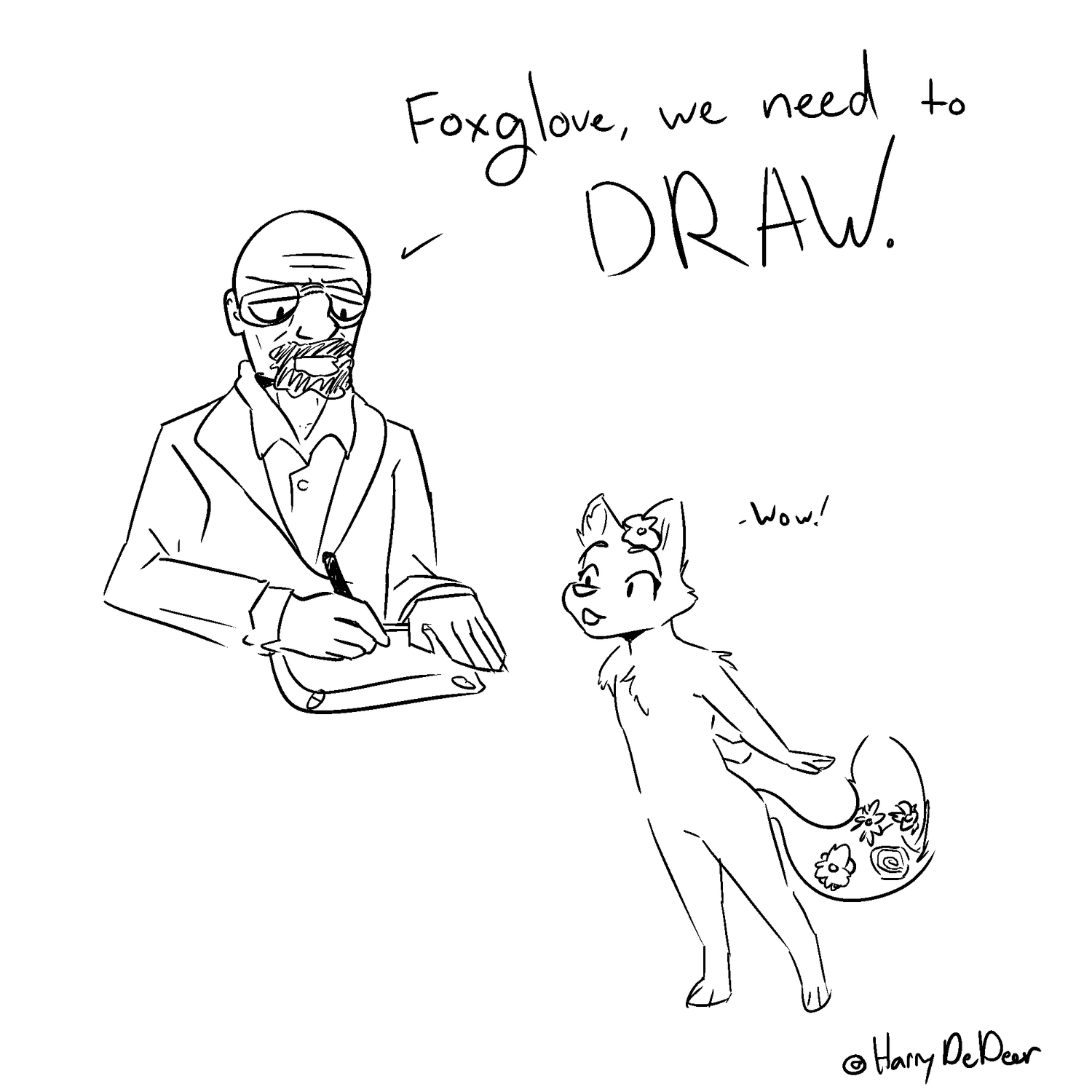 Fanart — Foxglove Comics