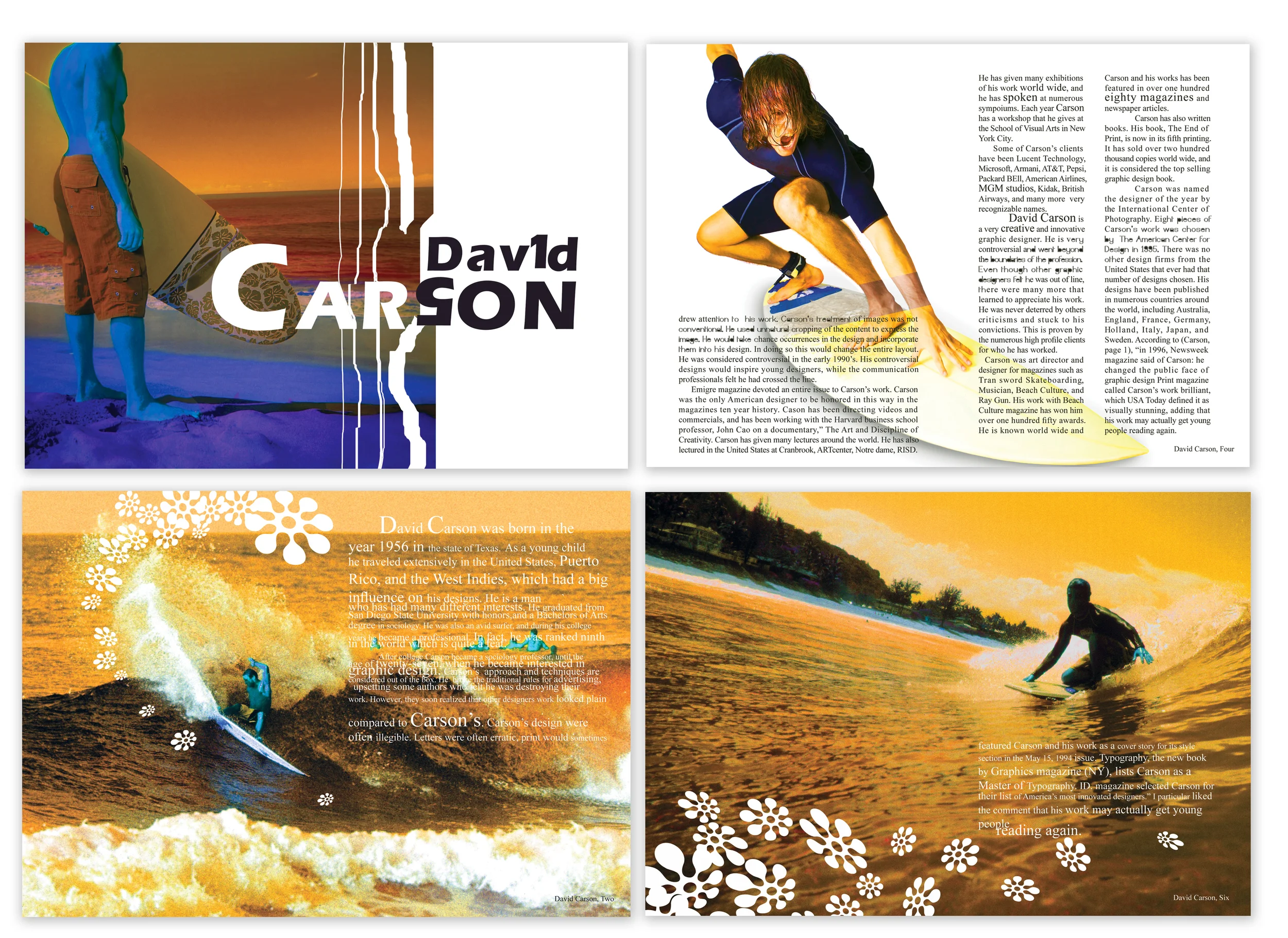 David Carson Spreads