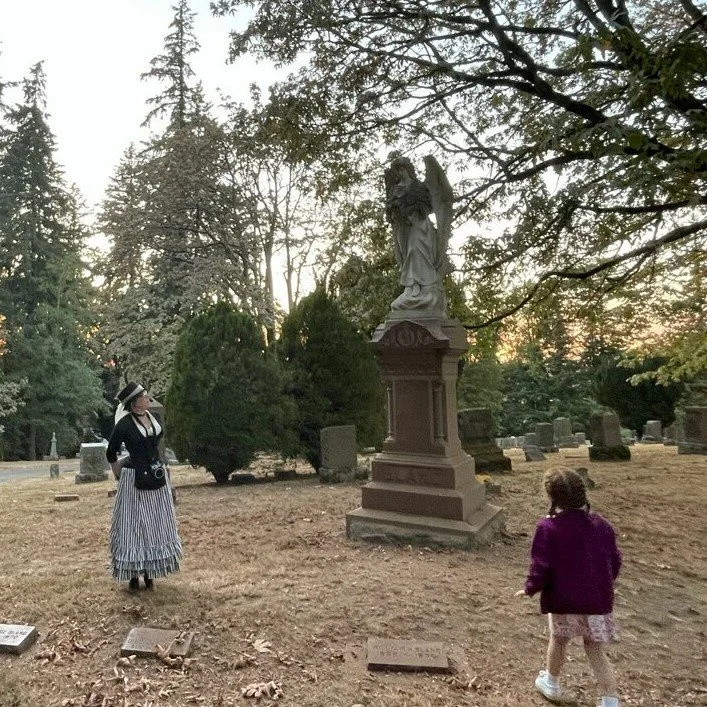 Bayview Cemetery Tours — BELLINGHISTORY with the GOOD TIME GIRLS