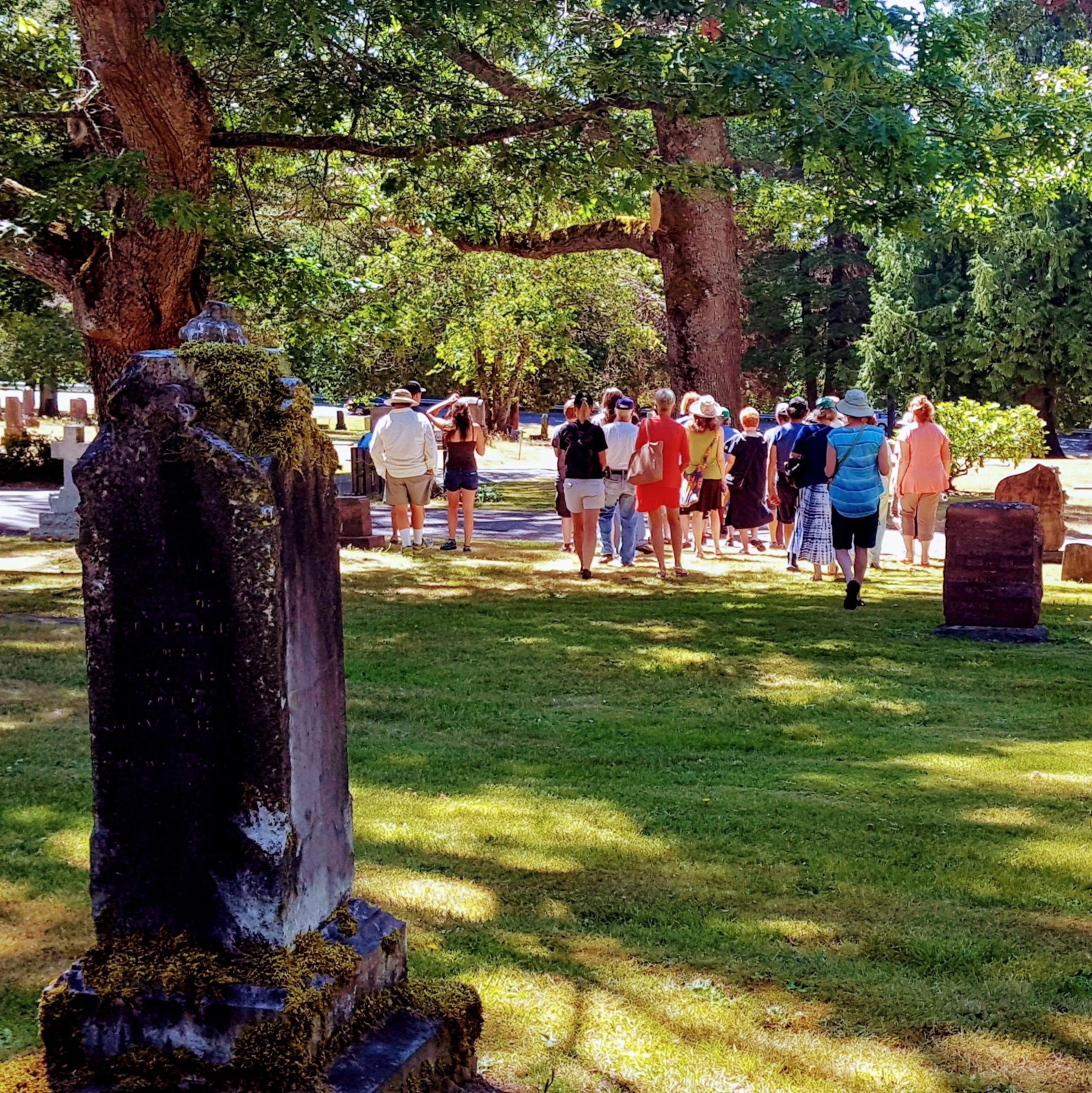 Bayview Cemetery Tours — BELLINGHISTORY with the GOOD TIME GIRLS