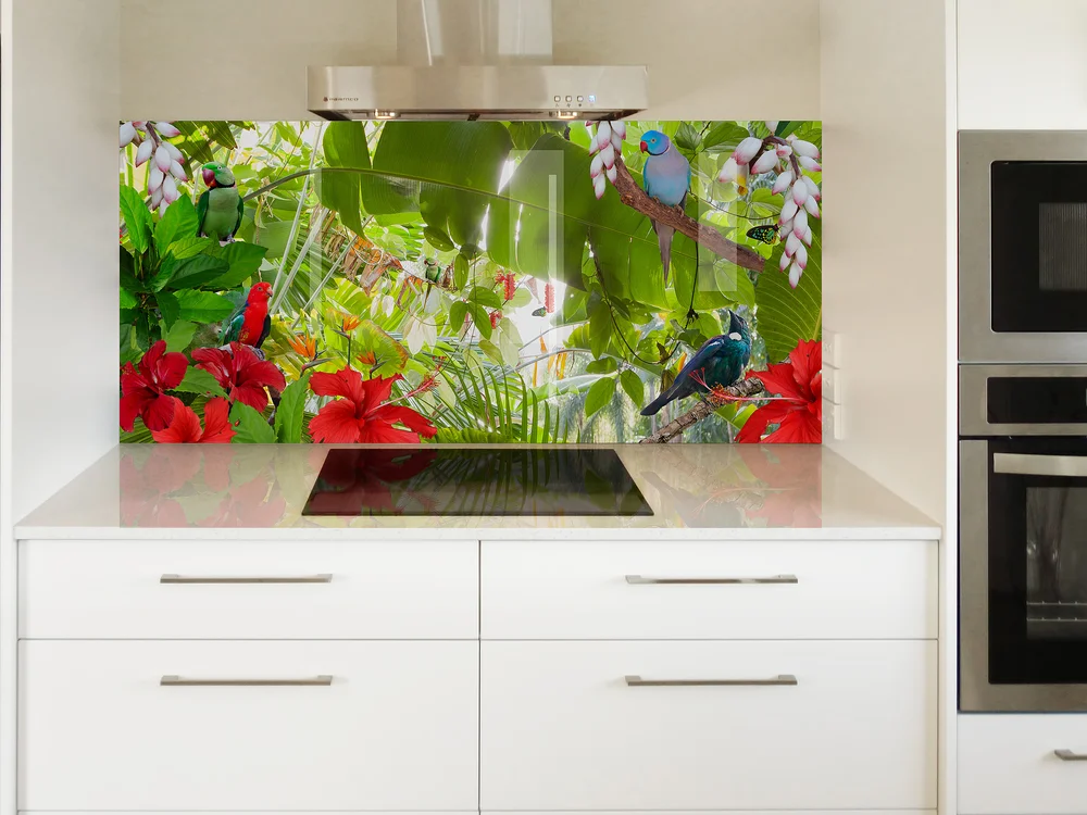 Splashback examples — Printed 'images on glass' kitchen splashbacks and ...