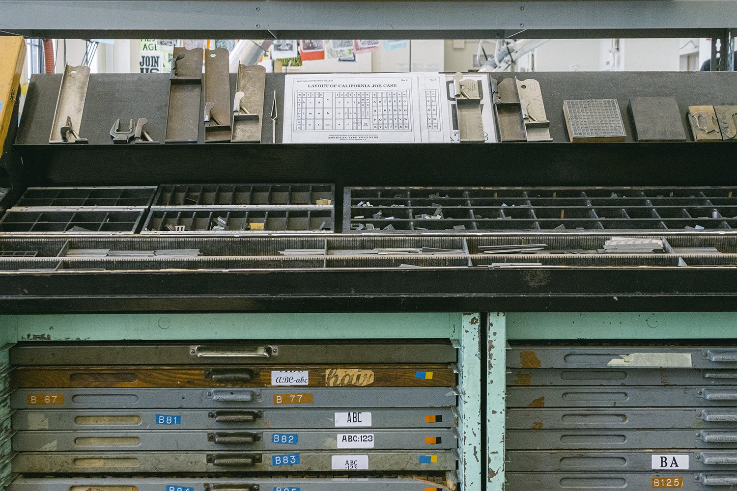 Printshop Tour at Washington University — Print Club Ltd.