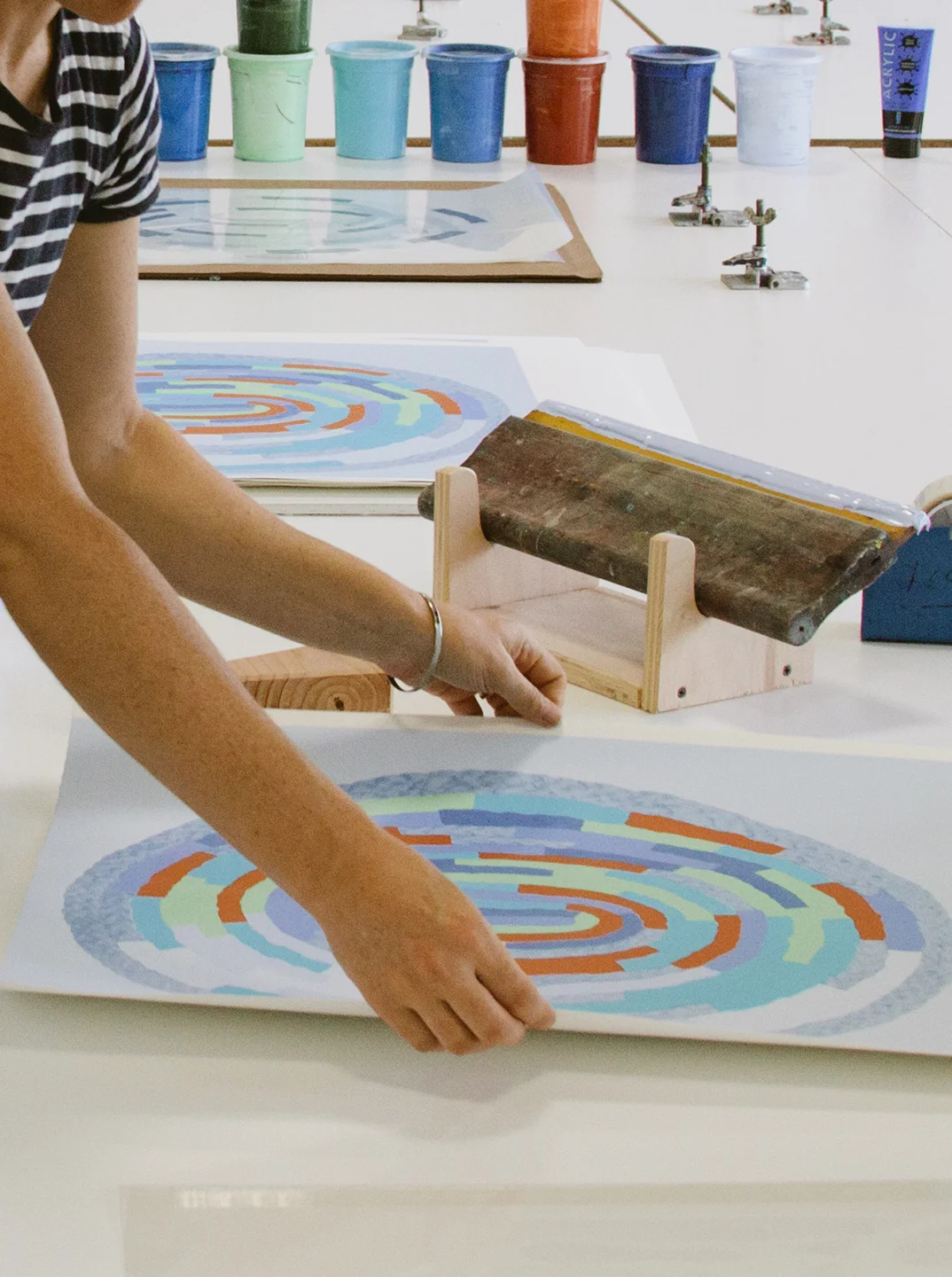 Printing Our Amie Cunat "Rug" Edition — Print Club Ltd.