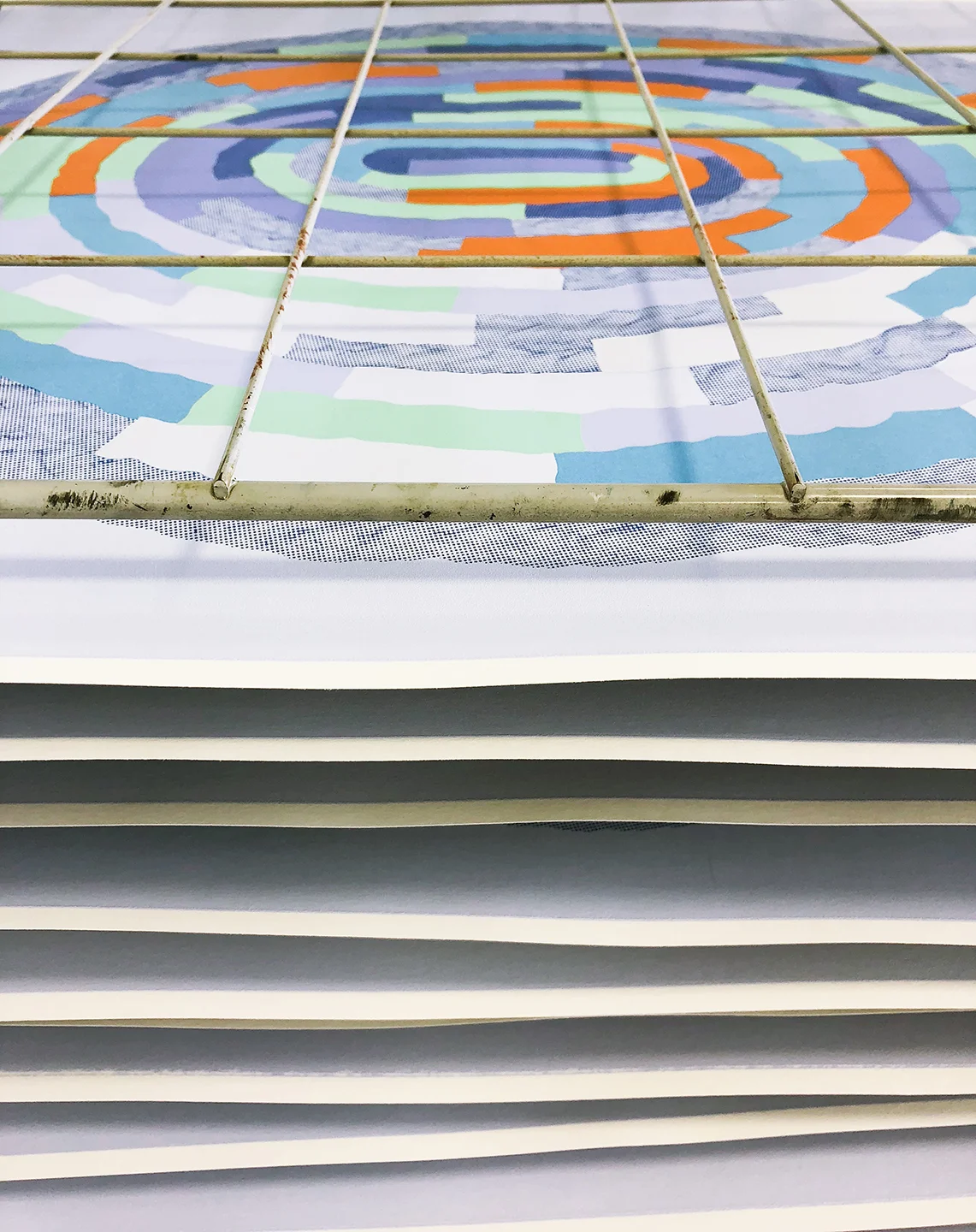 Printing Our Amie Cunat "Rug" Edition — Print Club Ltd.