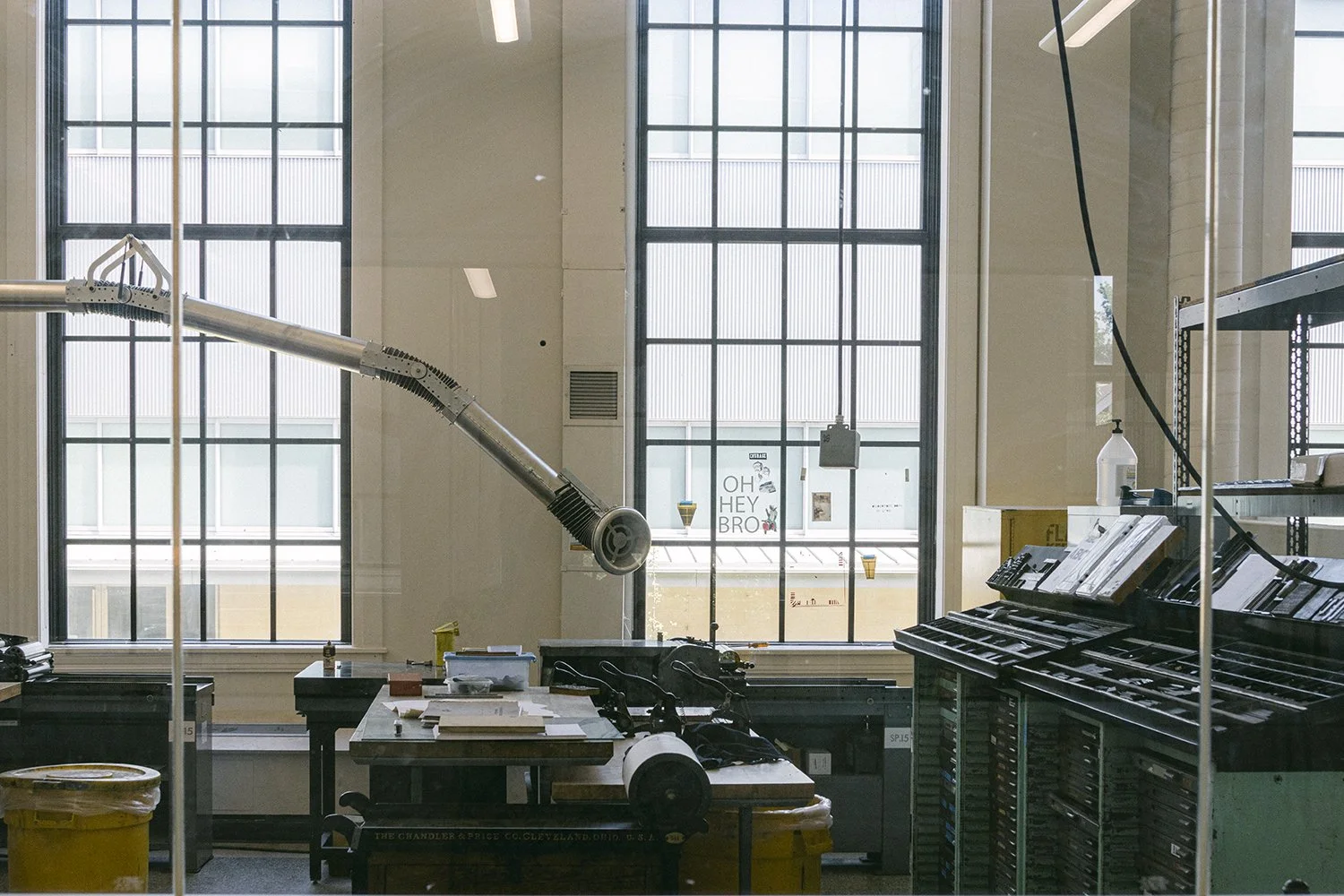 Printshop Tour at Washington University — Print Club Ltd.