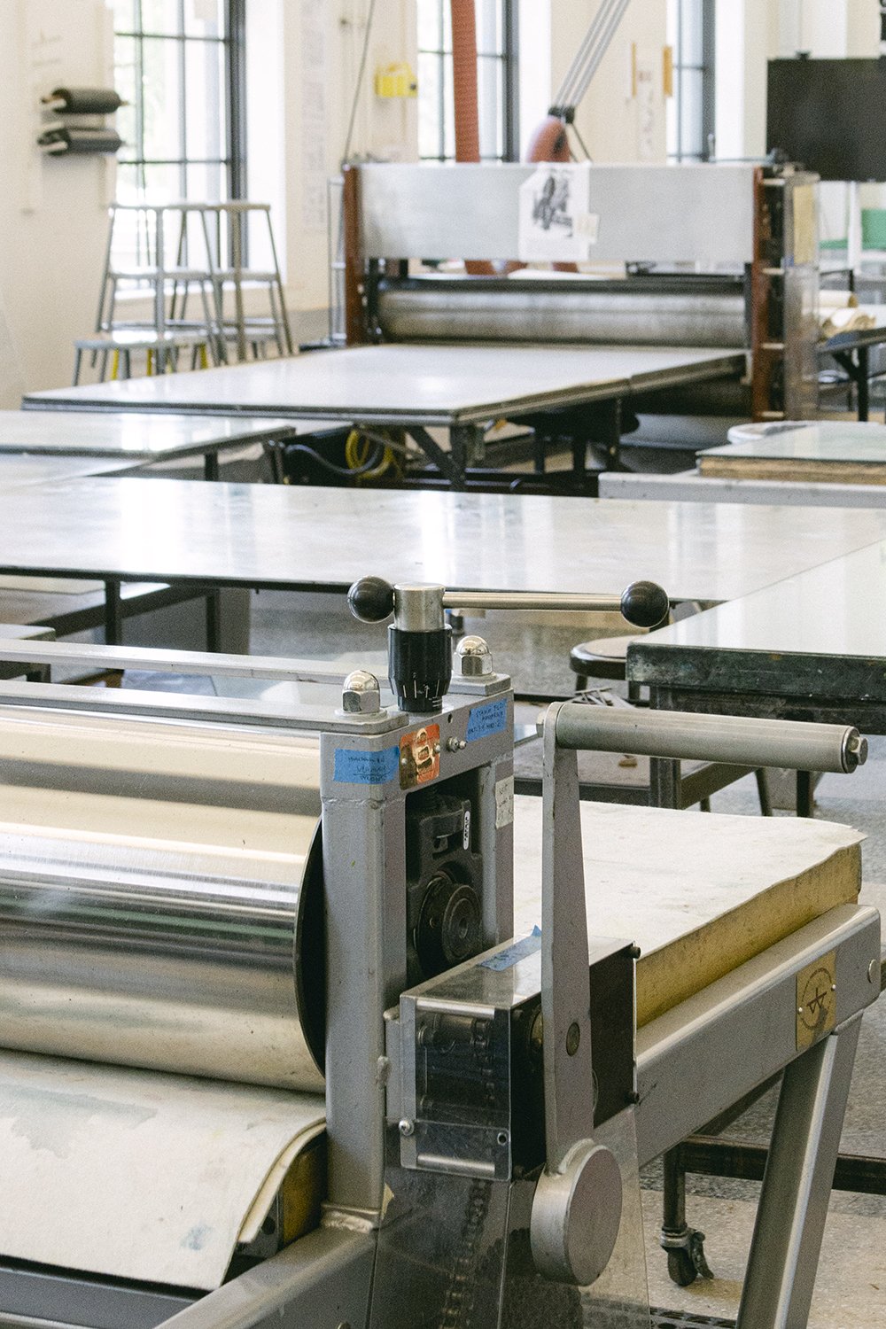 Printshop Tour at Washington University — Print Club Ltd.