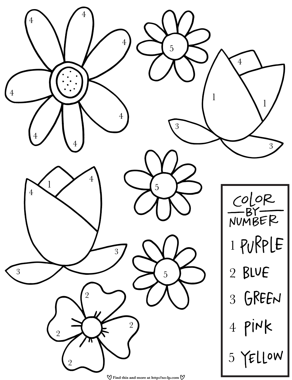 Printable Coloring Pages — XO-LP