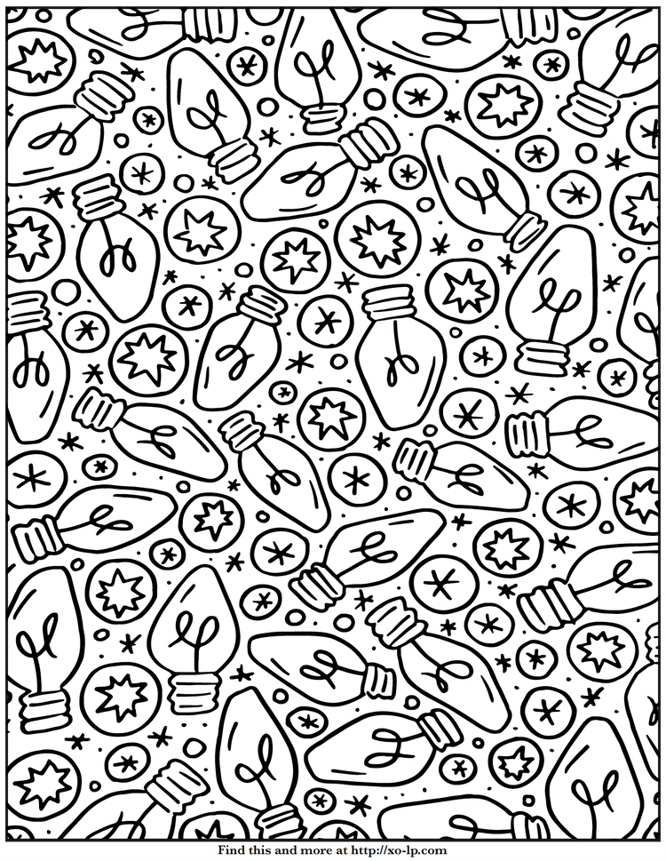 Printable Coloring Pages — XO-LP