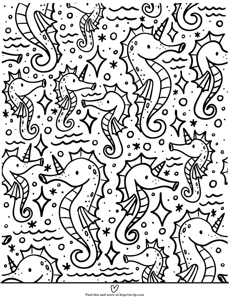 Printable Coloring Pages — XO-LP