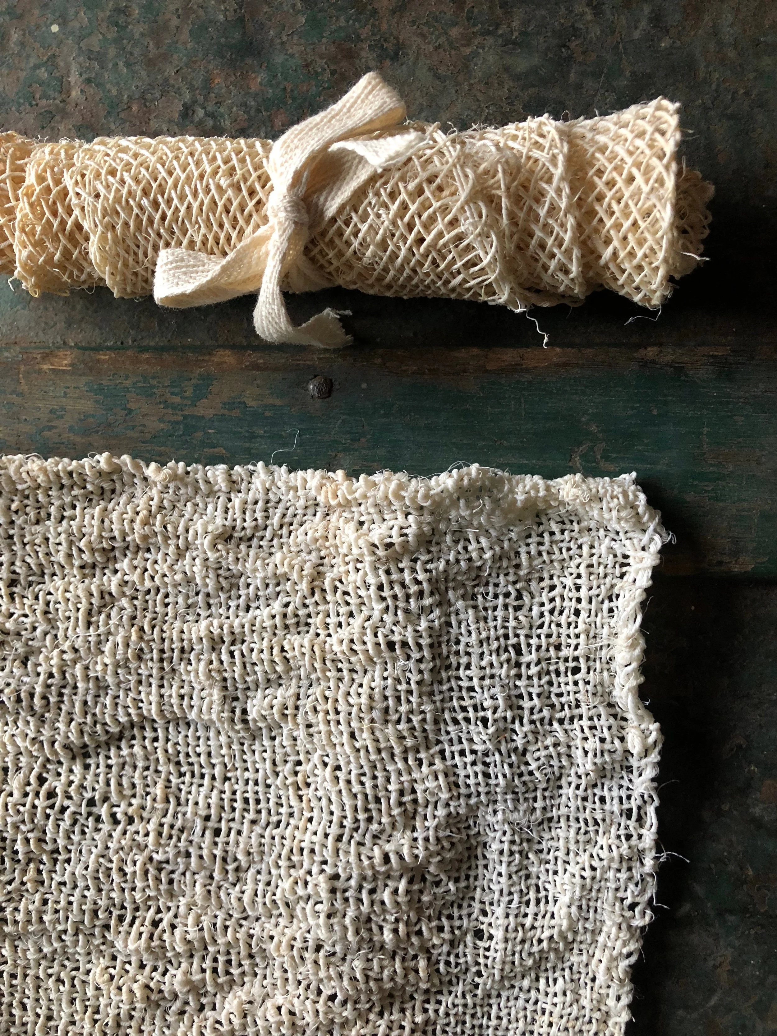 Hand Woven Agave Scrub Cloth — Non-Disposable Life