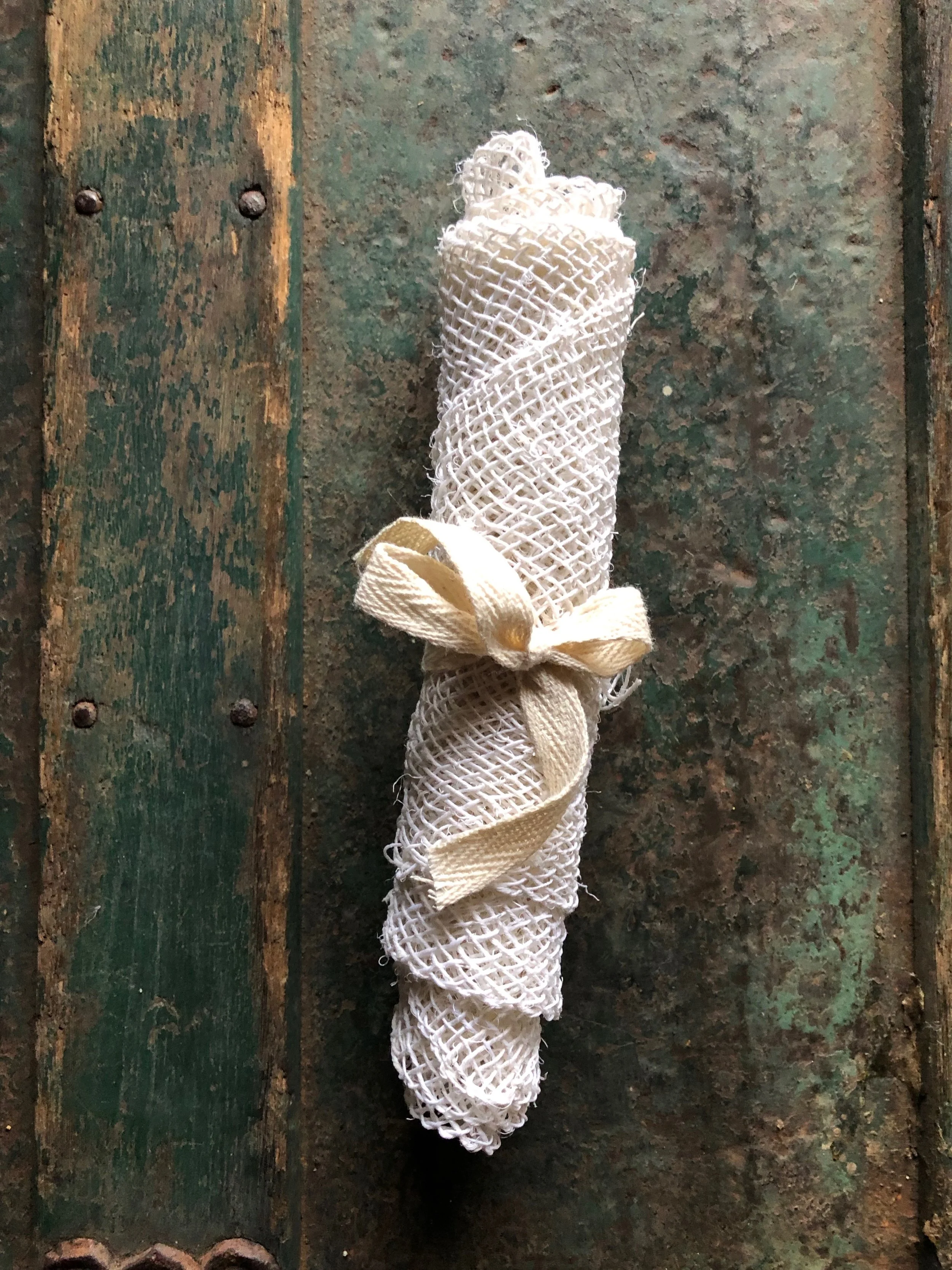 Hand Woven Agave Scrub Cloth — Non-Disposable Life