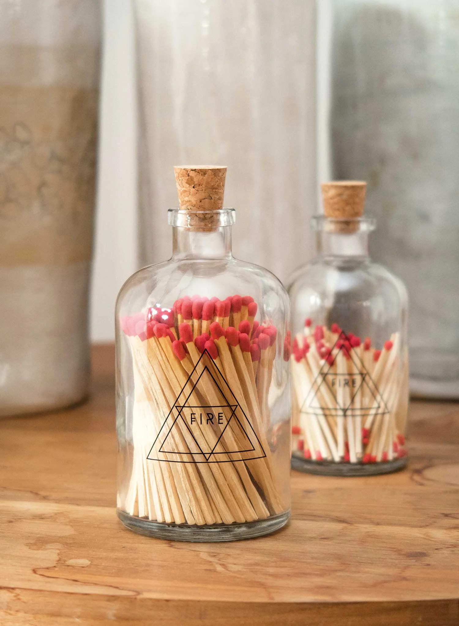 Apothecary Match Bottles, Many Styles - Sizes — Skeem Design