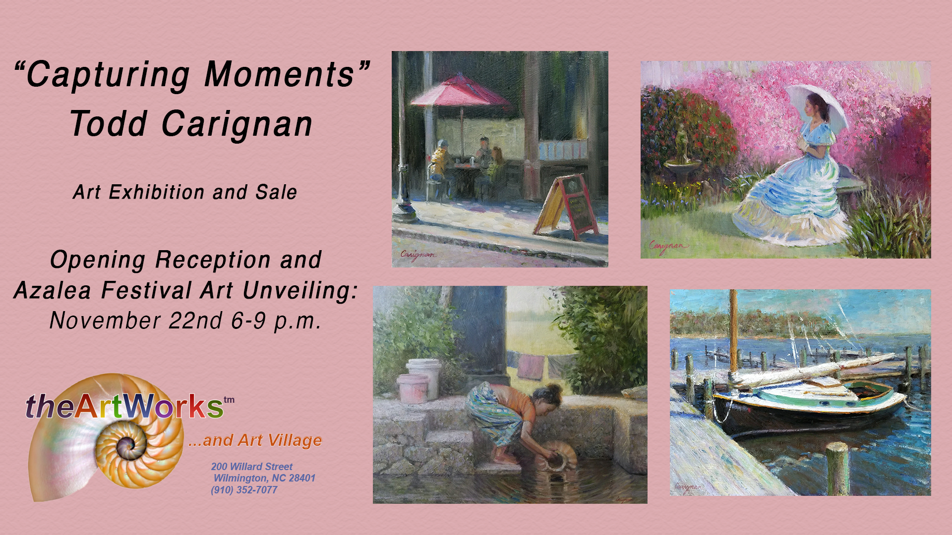 "Capturing Moments" Todd Carignan Artist — theArtWorks™