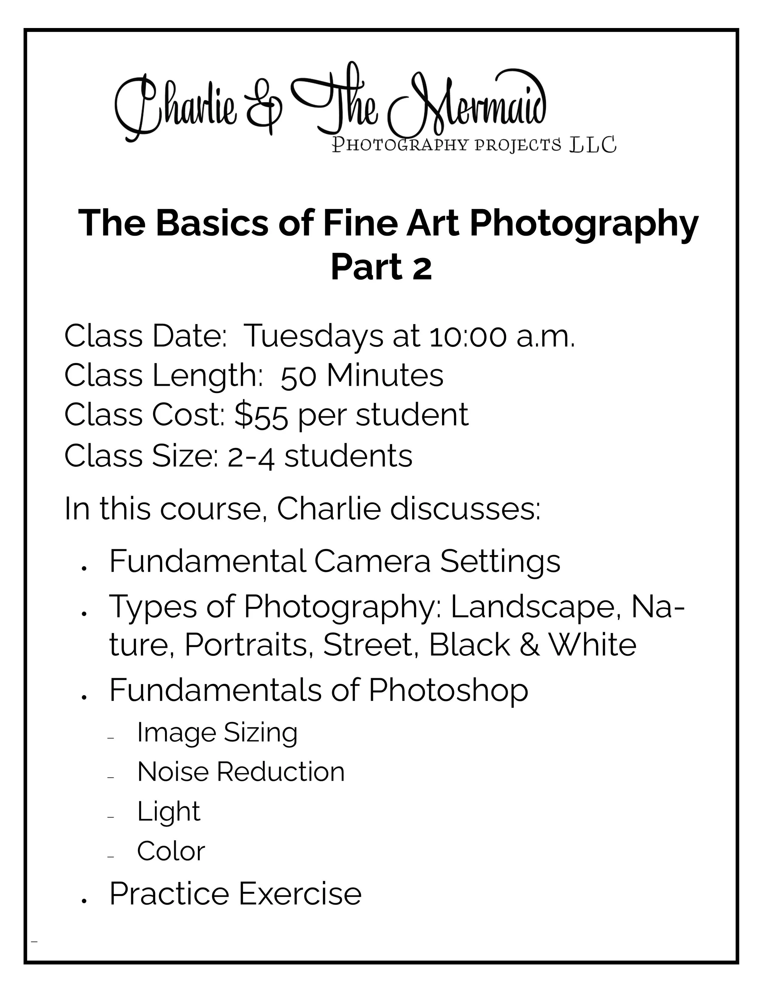 Classes and Lessons — theArtWorks™