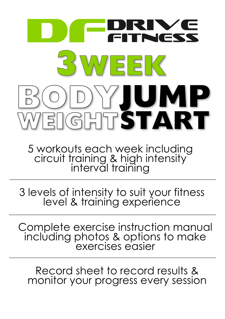 FREE Body Weight Training Program E-Book — Drive Fitness Personal ...