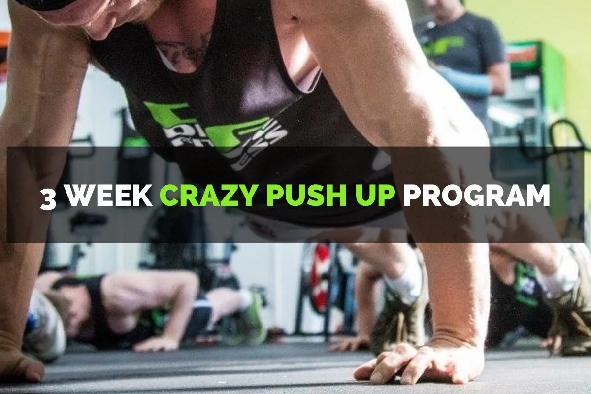 Online 3 Week 'Crazy' Push Up Online Program — Drive Fitness Personal ...