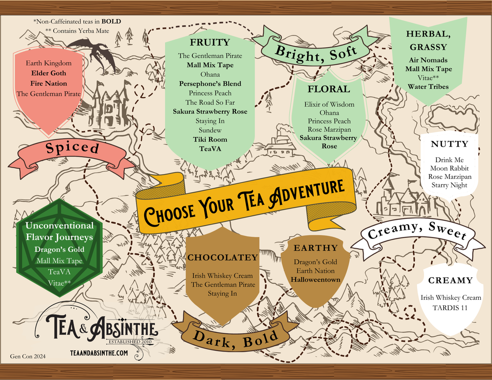 Choose Your Tea Adventure! — Tea & Absinthe