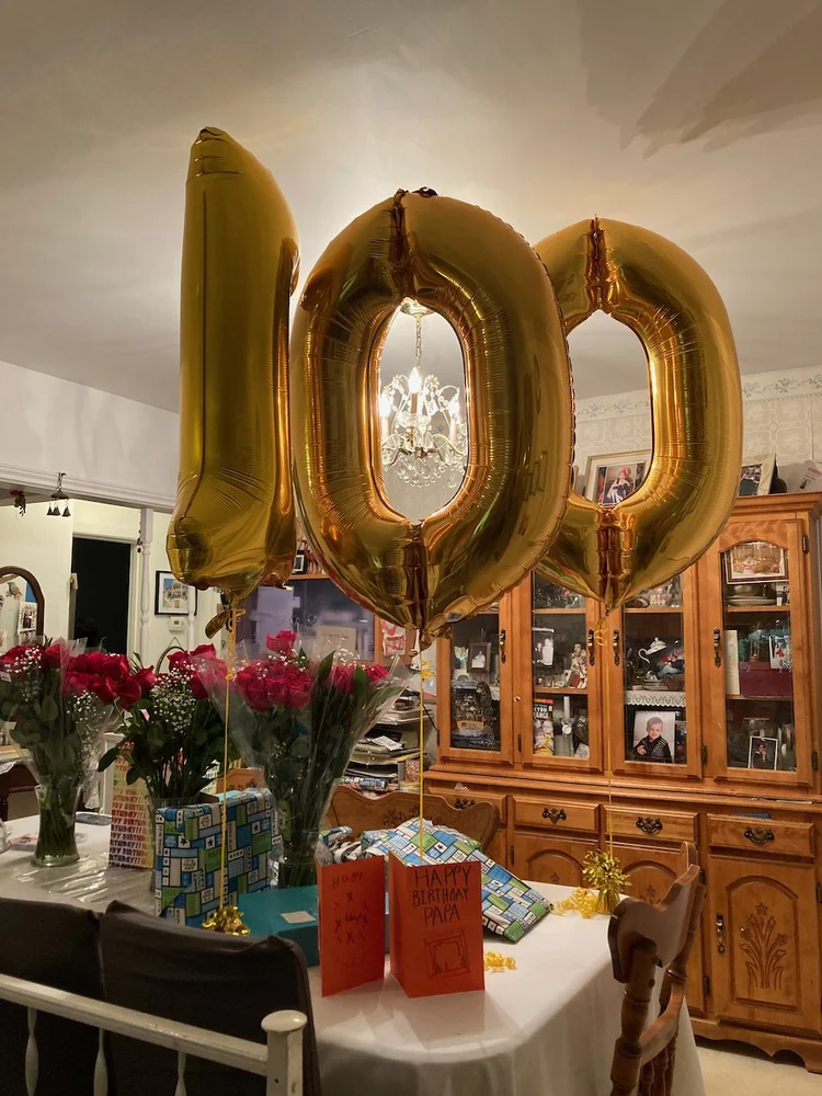Dad's 100th Birthday Party — LIZ HEATHER