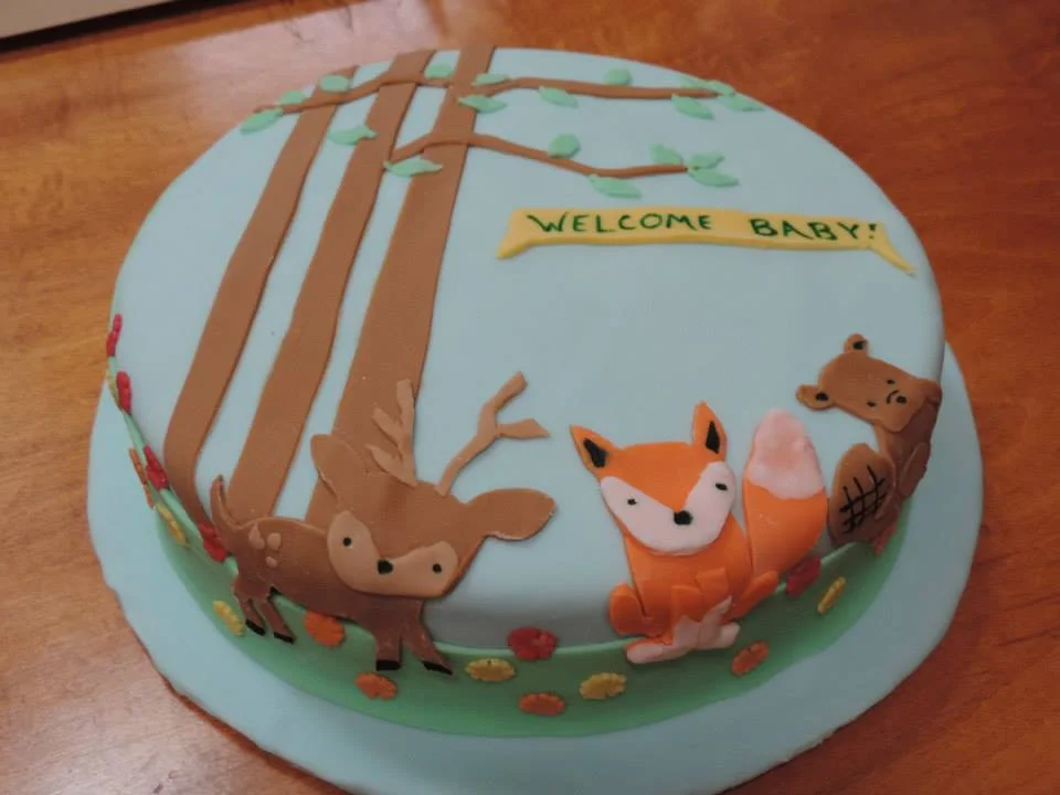 Giant Bakery Cakes Baby Shower