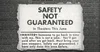 Safety Not Guaranteed — LIZ HEATHER