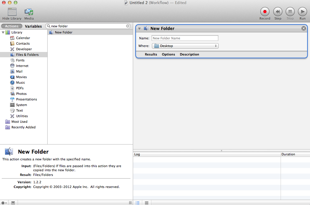 Automator: Understanding the UI and Creating Your First Workflow ...