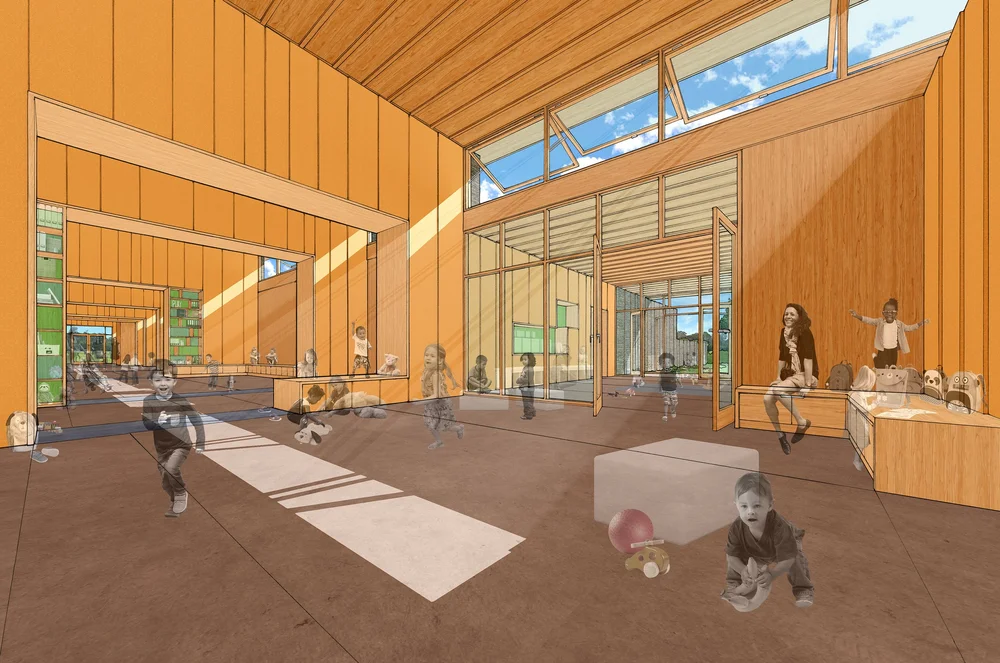 Linear Straw Bale School — LTL Architects