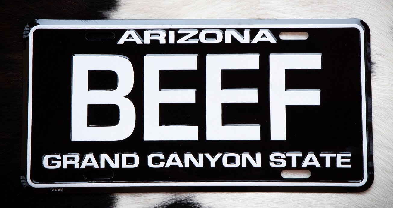 Arizona Beef License Plates — Welcome to the Arizona Beef Council Store