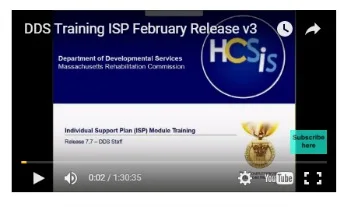 HCSIS Training — DDS Learning