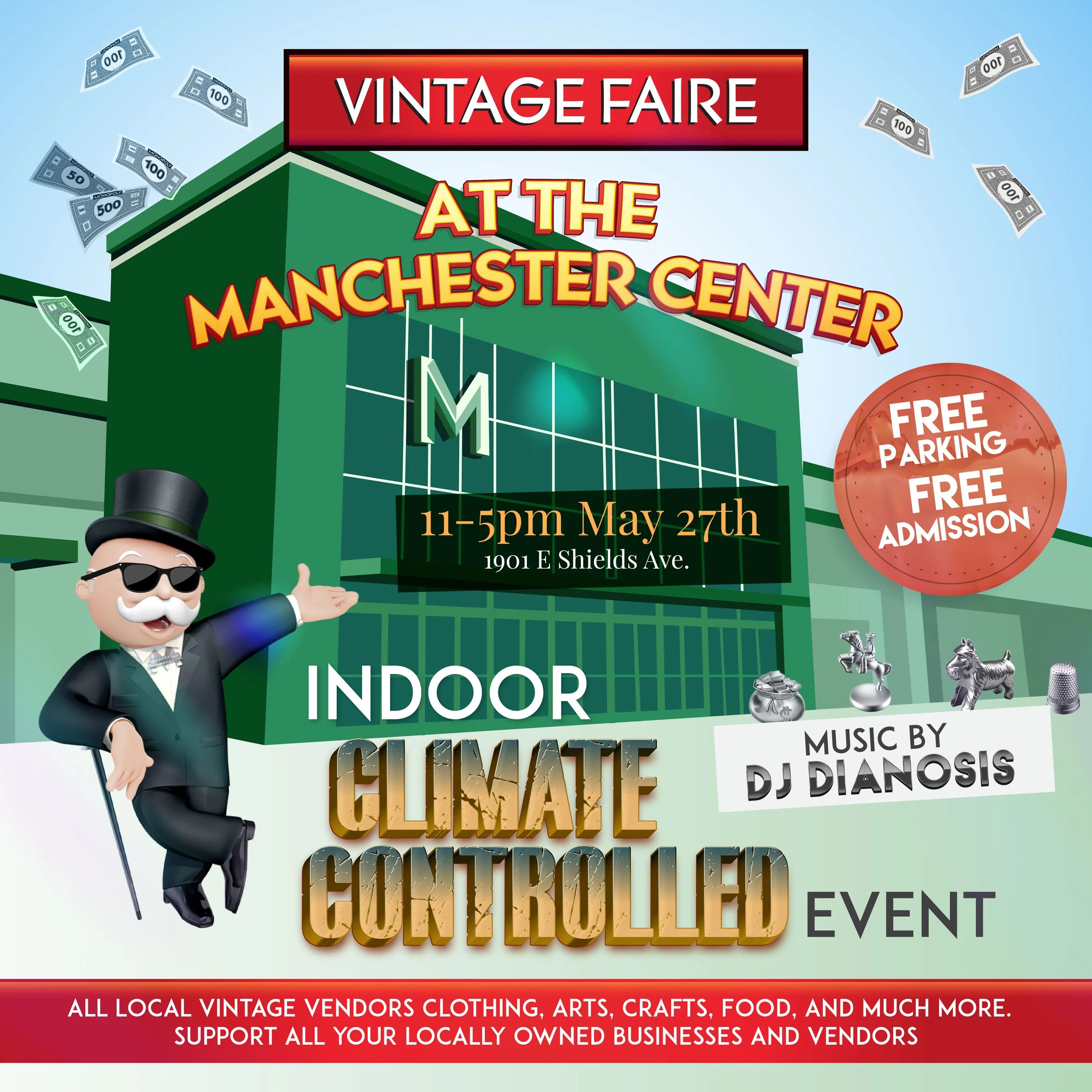 Vintage Fair at The Manchester Center — THE NEW MANCHESTER