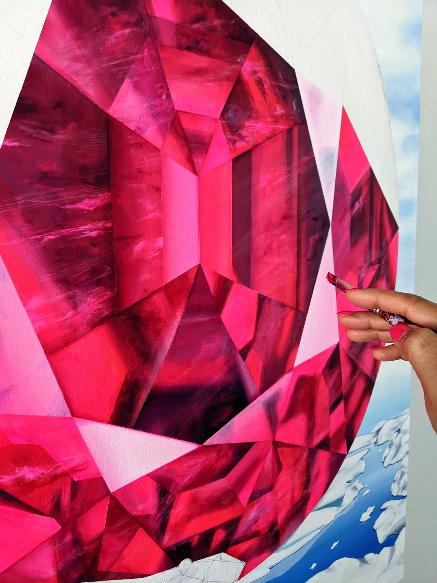 Reena Ahluwalia X Greenland Ruby Fundraiser benefits the Pink Polar ...