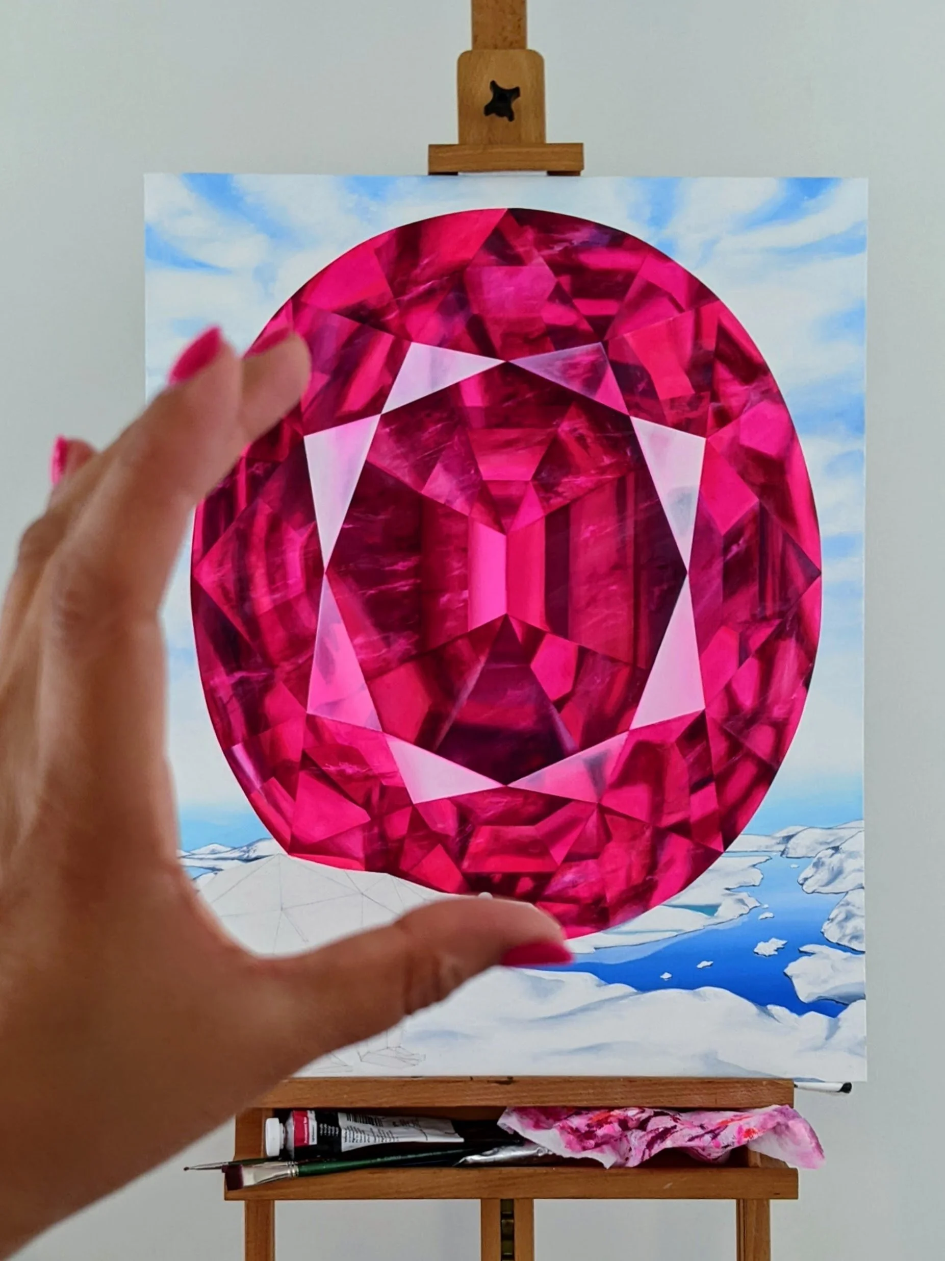 Reena Ahluwalia X Greenland Ruby Fundraiser benefits the Pink Polar ...